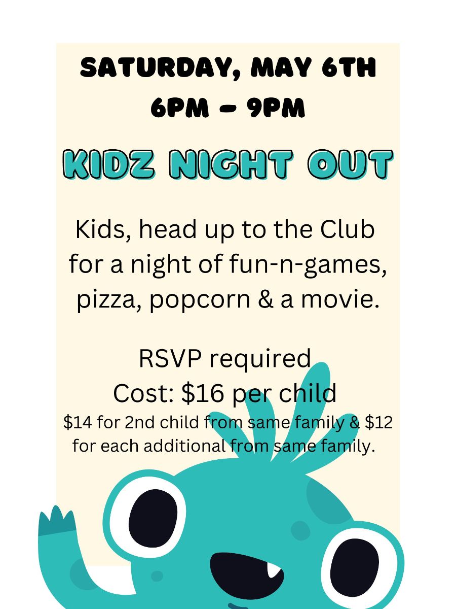 KIDZ NIGHT OUT - Riverfront Swim Club